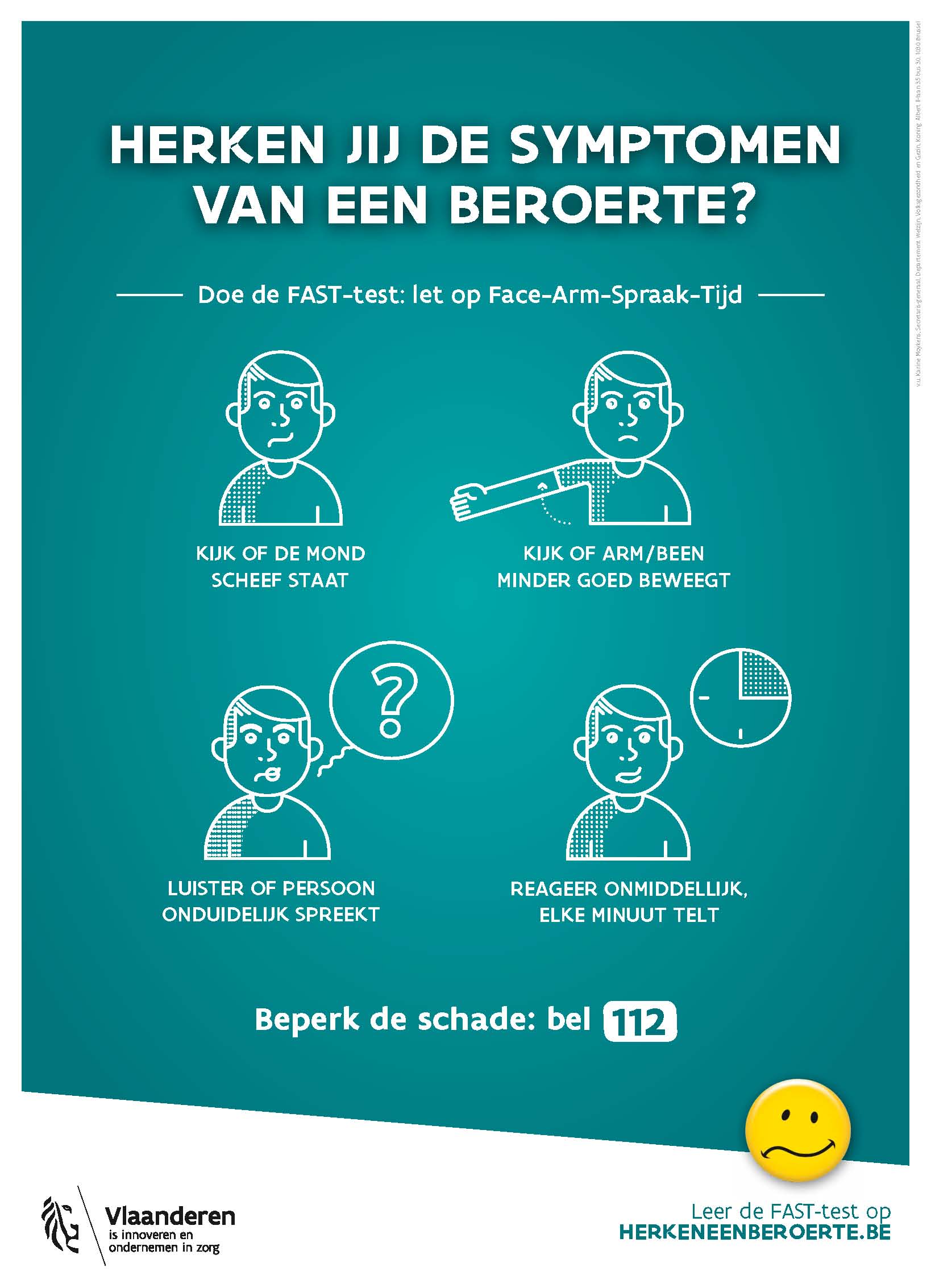 Herken een beroerte | Vlaamse ouderenraad